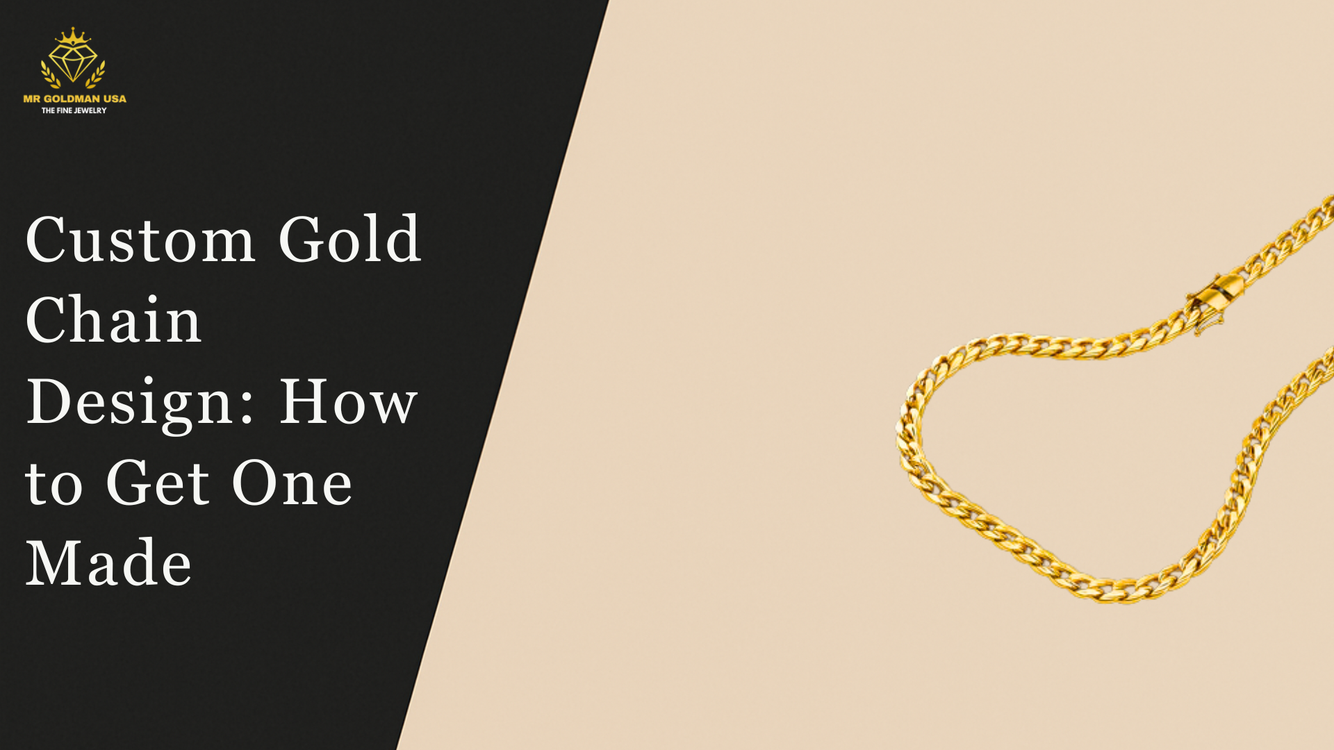 Custom Gold Chain Design: How to Have one made – MR Goldman USA